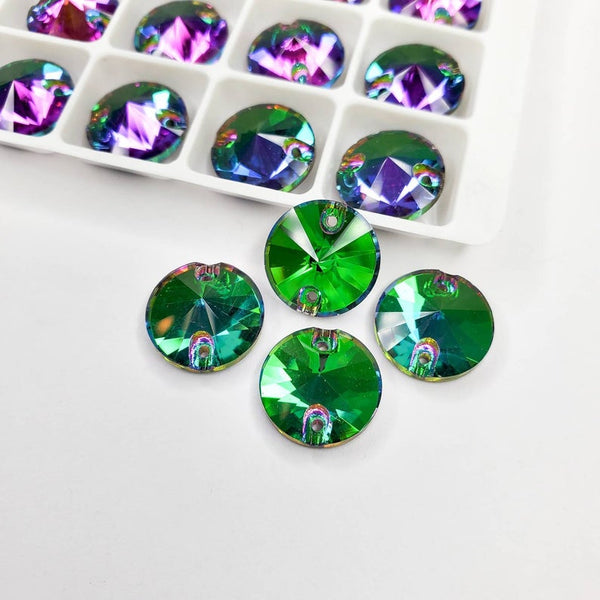 Volcano - RIVOLI Sew On Glass Rhinestone - VRISHAN