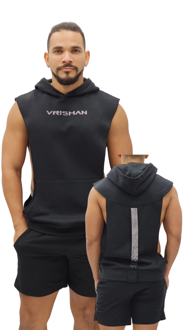 VHR RHINESTONE HOODIE - VRISHAN